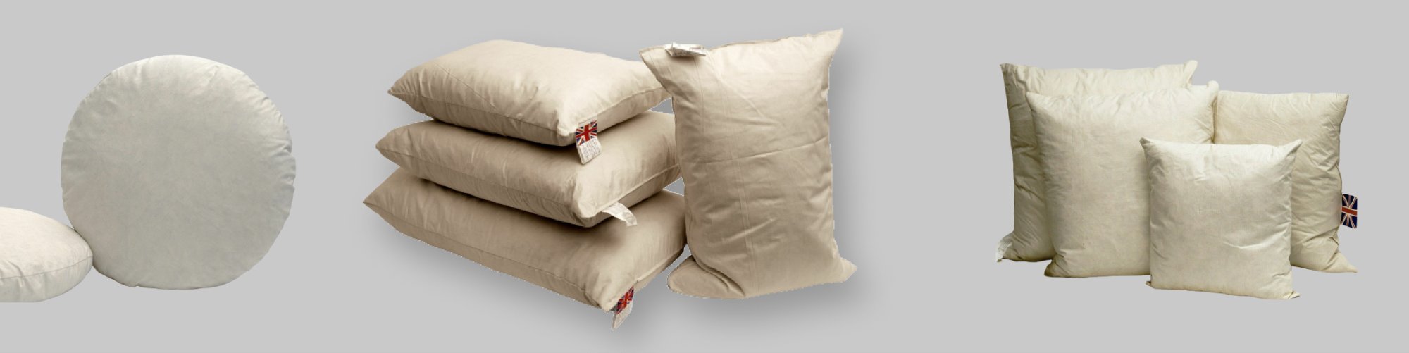 Duck Feather Cushion Inners Inserts Scatters Pads – Willows Direct