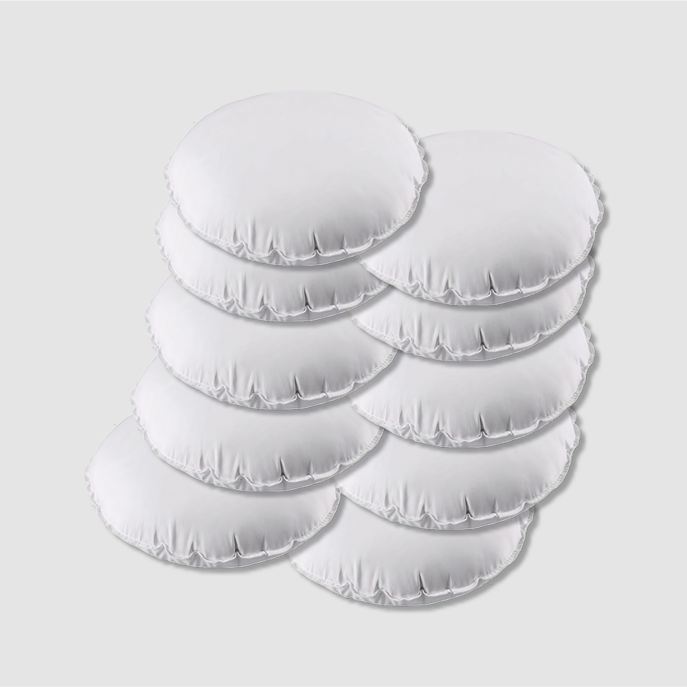 Set of 10 - Hollowfibre Cushion Pads Inners Inserts Fillers Filled Sca ...