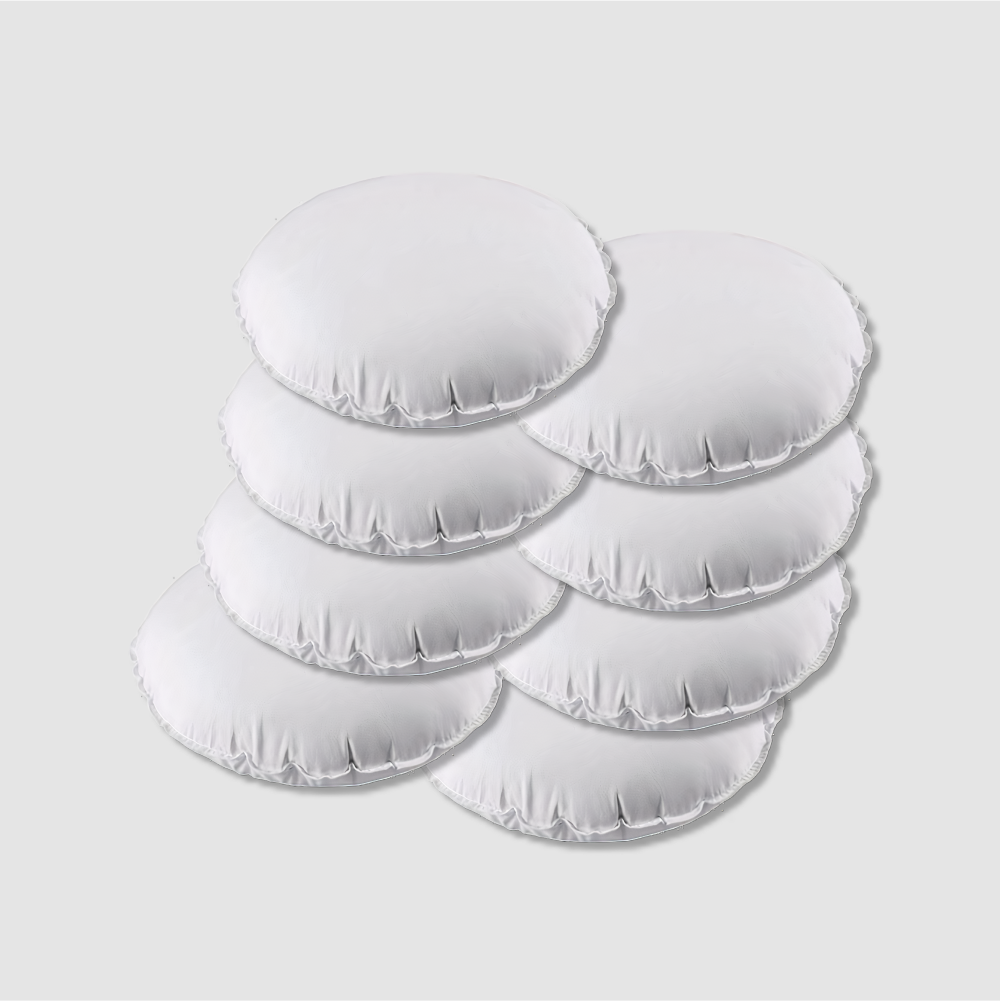 Set of 8 - Hollowfibre Cushion Pads Inners Inserts Fillers Filled Scat ...